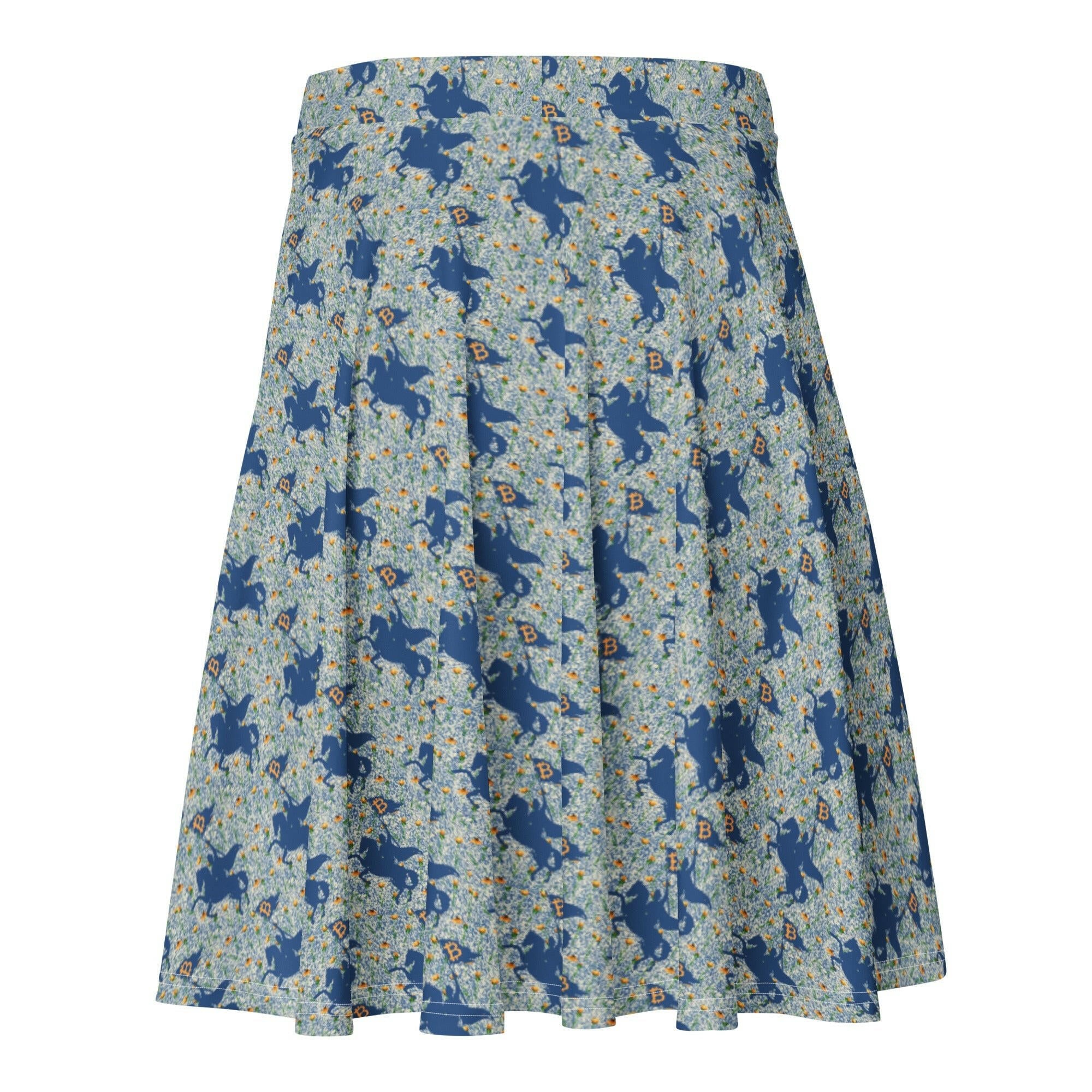 Soft Revolution Bitcoin Skirt – Blue | The Orange Habit – SVRN Society
